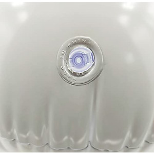 Kids Swing Hammock Pod Chair Replacement Inflatable Cushion , 27.5 in Swing Hammock Pod Chair Thickened PVC Inflatable Cushions (White)