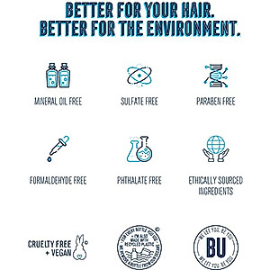 Boldplex 7 Hair Oil for Dry & Damaged Hair - Adds Shine, Strengthens, Smooths Split Ends & Frizz, Moisturizes & Nourishes. Weightless Hair Treatment Oil For Curly, Frizzy & Coarse Hair - 3.38 FlOz