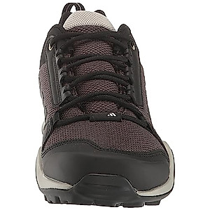 adidas Women's Terrex AX3 Sneaker, DGH Solid Grey/Core Black/Purple Tint, 8
