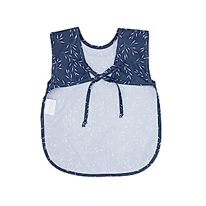 BapronBaby Willow Bapron - No Neck Tie Safer Bib for Baby & Toddler - Soft Waterproof Stain Resistant - Machine Washable - Sz Baby/Toddler 6m-3T