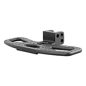 CURT 45909 Folding Hitch Step for Adjustable Channel Mount 17.1 x 8.5 x 2.7 inches