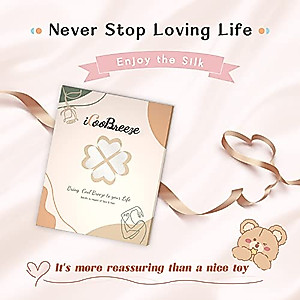 iCooBreeze 100% Pure Silk Toddler Pillowcases,Mulberry Silk Double Sided Pillow Case with Hidden Zipper,Organic Pillow Covers for Baby Kid Toddler Boys Girls, Toddler (13"X18") 1 Pack, Silver Grey