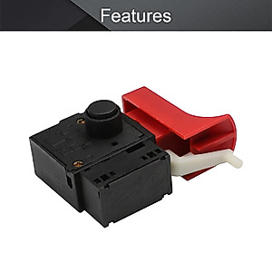 Fielect Trigger Switch for Bosch TSB1300/5500 Electric Drill Hammer Tool Power Speed Control Push Button Switch