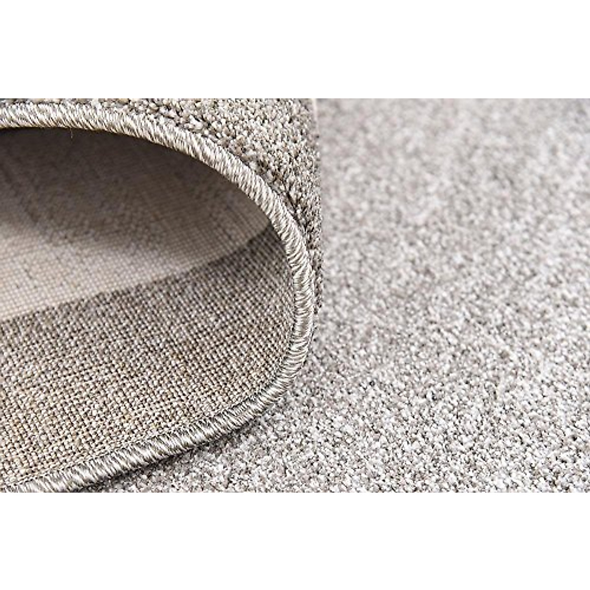 Unique Loom Del Mar Collection Area Rug-Transitional Inspired with Modern Contemporary Design, Rectangular 7' 0" x 10' 0", Gray/Ivory