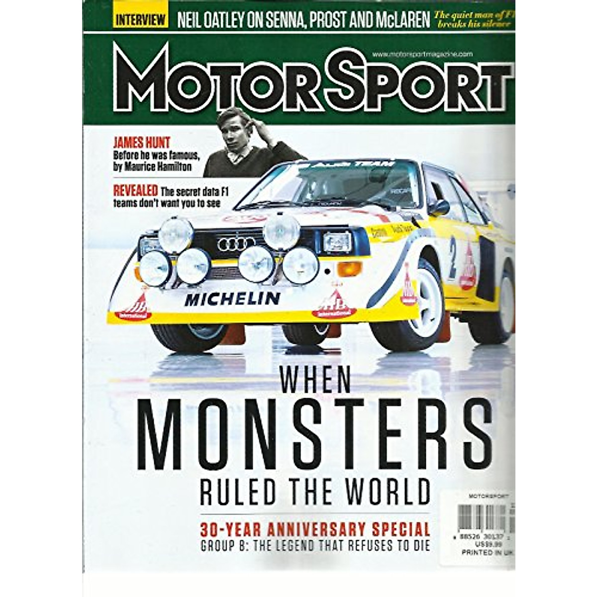 MOTORSPORT MAGAZINE WHEN MONSTERS RULED THE WORLD DECEMBER, 2016 NO. 12