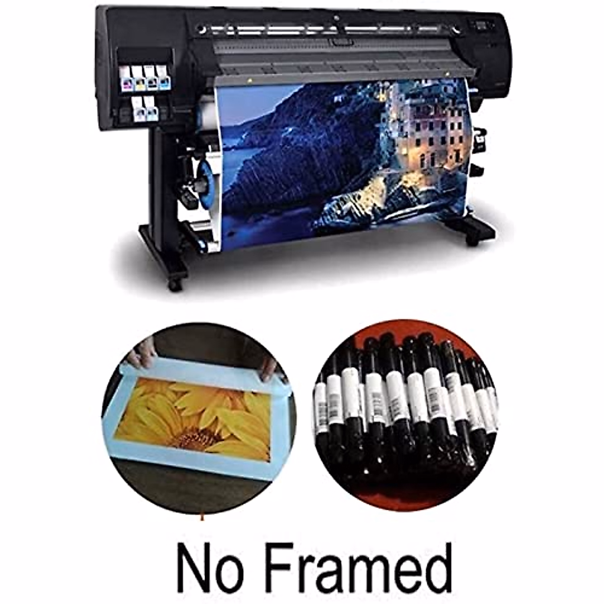 HCHANA A63 You Been Farming Long Picture Print Children Infants Cabin Matted/Unmatted 8x10 Matted to 11x14 unframe