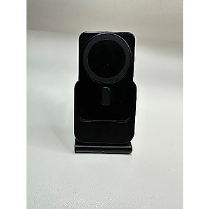 Wireless Charging Station for Apple MagSafe Charger, 3 in 1 MagSafe Charger Stand for iPhone 15 Pro Max/14/13/12, Air Pods, iWatch, Portable 5000mAh Power Bank Battery Pack (Black)