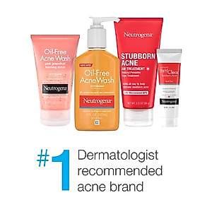 Neutrogena Body Clear Acne Body Wash with Glycerin & Salicylic Acid Acne Medicine for Acne-Prone Skin, Non-Comedogenic, 8.5 fl. oz (Pack of 6)