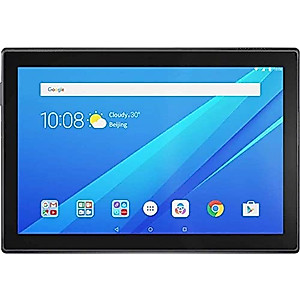 Lenovo Tab 4 10 Plus 10.1" FHD+ (1920x1200) Android Tablet (8-Core Processor, 4G-LTE AT&T Unlocked, 2GB RAM, 32GB eMMC) Kids Mode, Full HD Touchscreen, WiFi, Bluetooth, Dolby Atmos Audio, Black