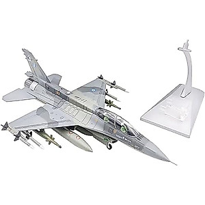 Flmenunu F-16D Fighter Jet Airplane Model 1/72 Falcon Military Aircraft Diecast Models