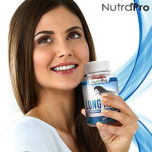 NutraPro Long Hair Gummies – Anti-Hair Loss Supplement for Faster Hair Growth of Weak, Thinning Hair – Grow Long Thick Hair & Increase Hair Volume with Biotin And 10 Hair Vitamins.For Men And Women.