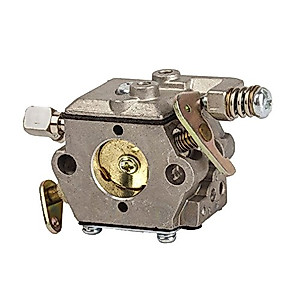 NIMTEK 640347 Carburetor for Tecumseh TC200 TC300 640347A TM049XA 2-Cycle Vertical Engine Strikemaster Jiffy Ice Auger with Fuel Line Fuel Filter