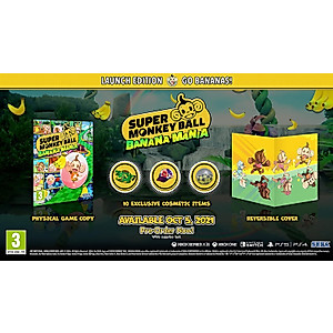Super Monkey Ball Banana Mania: Launch Edition (PS4)