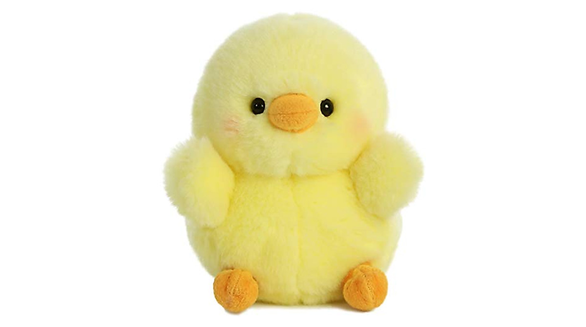 Aurora Rolly Pet Chickadee Chick Stuffed Animal - Adorable Plush Toy