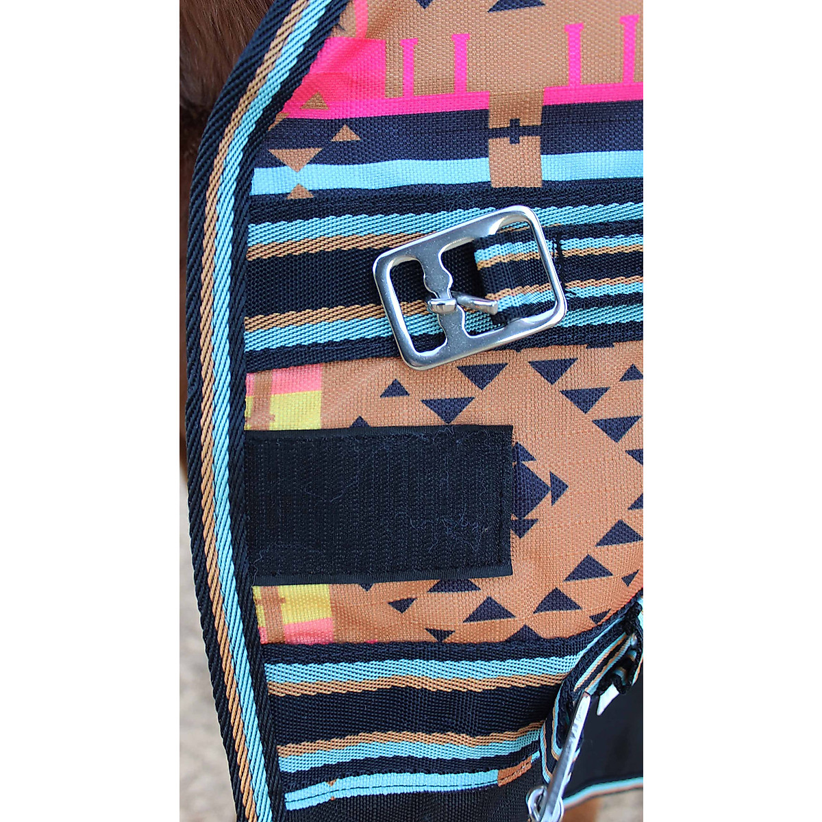 CHALLENGER 74" 1200D Turnout Lightweight Bellyband Rain Horse Winter Blanket Sheet 397B