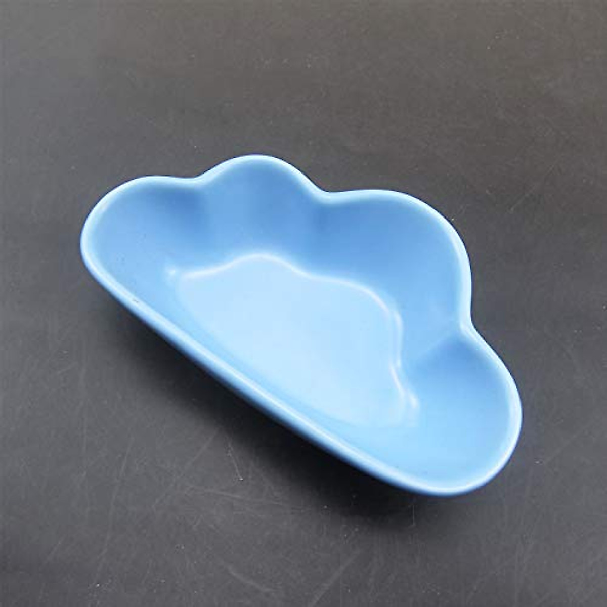 Alfie Pet - Chandler 2-Piece Set Ceramic Food and Water Bowl for Mouse, Chinchilla, Rat, Gerbil and Dwarf Hamster - Color: Blue White