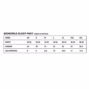 Sesame Street Cookie Monster AOP Mens Sleep Pajama Pants L