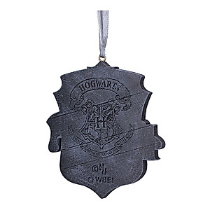 Nemesis Now Harry Potter Hufflepuff Crest Hanging Ornament, Yellow, 8cm