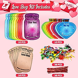 TOY Life Valentines Preschool, Love Bug Valentines for Kids, Bug Valentine Cards for Kid School, Butterfly Valentines Cards Preschool, Elementary School Valentines, Girls Valentine Cards for School