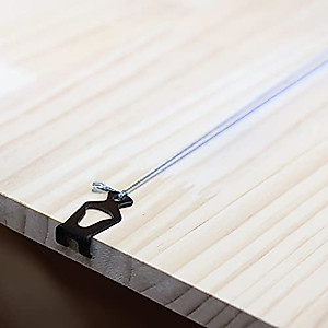 VANQUISH 2 Piece Aluminum Chalk Line Reel 100 Ft. with 4 Oz Blue Chalk Carpenter Construction Chalk Tools 5 to 1 Gear Ratio for Quick Rewind (4301)