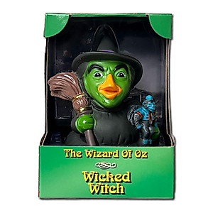 CelebriDucks - Wicked Witch - Floating Rubber Ducks - Collectible Bath Toy Gift for Kids & Adults of All Ages