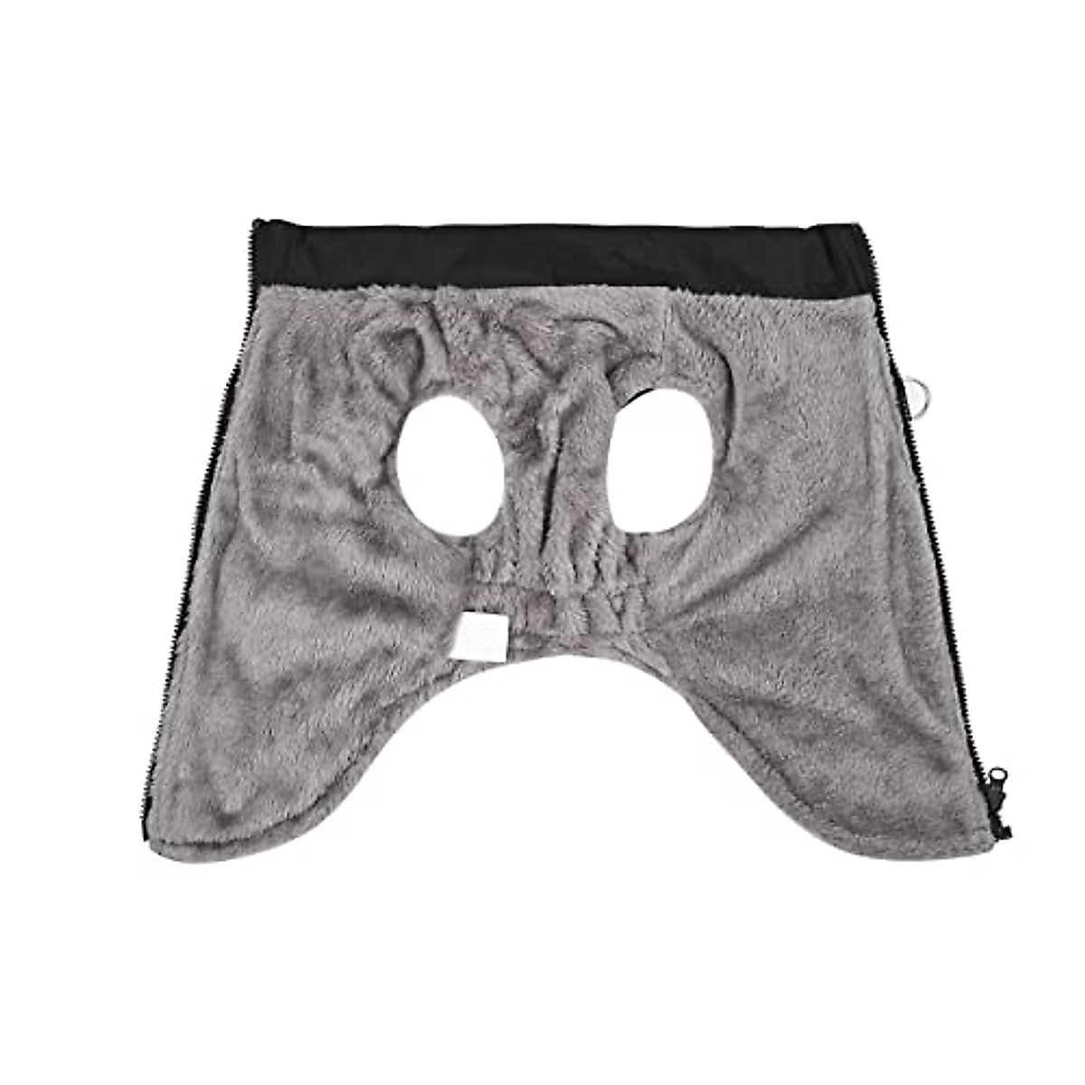 Fleece Lining Warm Dog Coats Padded Vest with D Ring Waterproof Reflective Puppy Jacket for Small Medium Large Dog Winter Coat Clothes Zip Up Apparel for Cold Weather (XL, Blue)