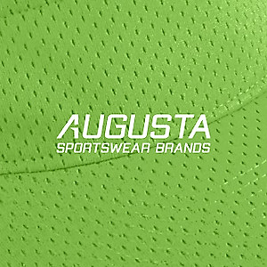 Augusta Sportswear Women's Athletic Mesh Visor - Stylish Sun Hat for Golf, Running, and Outdoor Activities, Lime