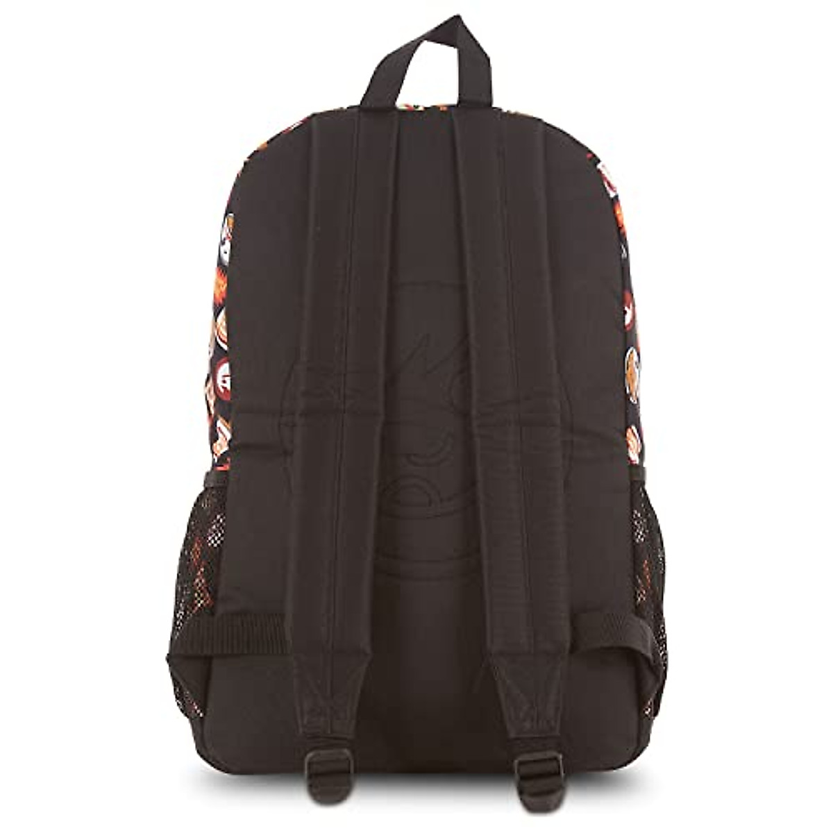 Maruchan Cup Noodles Allover Backpack Ramen Noodles Happiness in a Cup Bookbag - Knapsack for All (Black)