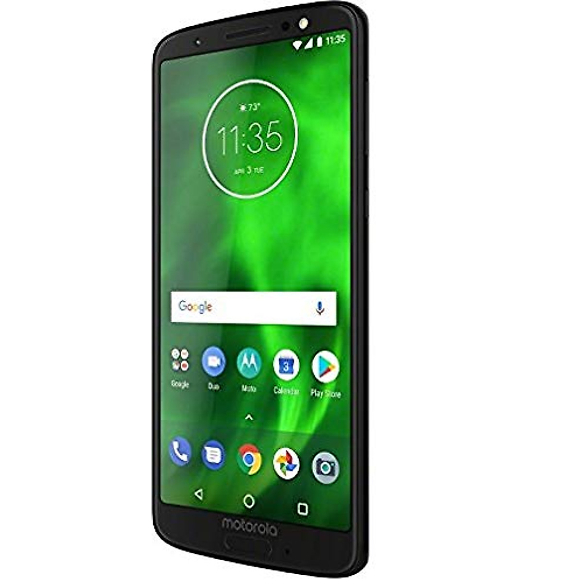 Motorola Moto G6 - Verizon Locked Phone - 5.7in Screen - 32GB - Black - U.S. Warranty - (Renewed)