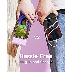 VEGER Mini Portable Charger for iPhone, 5000mAh 20W PD Fast Charging Battery Pack, Cordless Portable External Backup Charger Compatibel with iPhone 14, 13, 12, Airpods