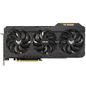 ASUS TUF Gaming NVIDIA GeForce RTX 3070 Ti OC V2 Graphics Card (PCIe 4.0, 8GB GDDR6X, HDMI 2.1, DisplayPort 1.4a, Dual Ball Fan Bearings, Military-Grade Certification, GPU Tweak III) (Renewed)