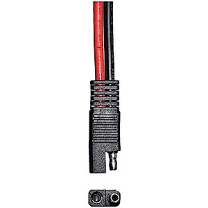 LIXIN 6.5ft 2 Pin Power Industrial Circular Connector Cable to SAE Cable Adapter, 10AWG Cable for Furrion,Solar Panel Suitcase, Forrest River RV Ports