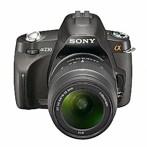 Sony Alpha A230Y 10.2 MP Digital SLR Camera with Super SteadyShot INSIDE Image Stabilization and 18-55mm and 55-200mm Lenses