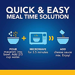 Kraft Easy Mac Original Flavor Macaroni and Cheese Meal (18 Pouches)