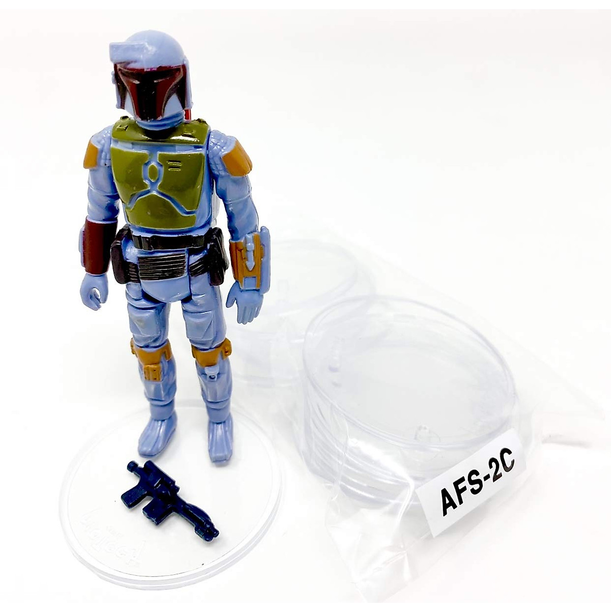 Star Wars Clear Action Figure Stands for Pre-1984 Vintage Quantity of 10