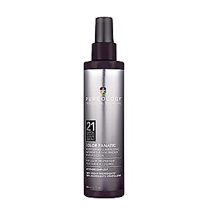 Pureology Color Fanatic Leave-in Conditioner Hair Treatment Detangler Spray | Protects Color From Fading | Heat Protectant | Vegan | 6.7 Fl Oz