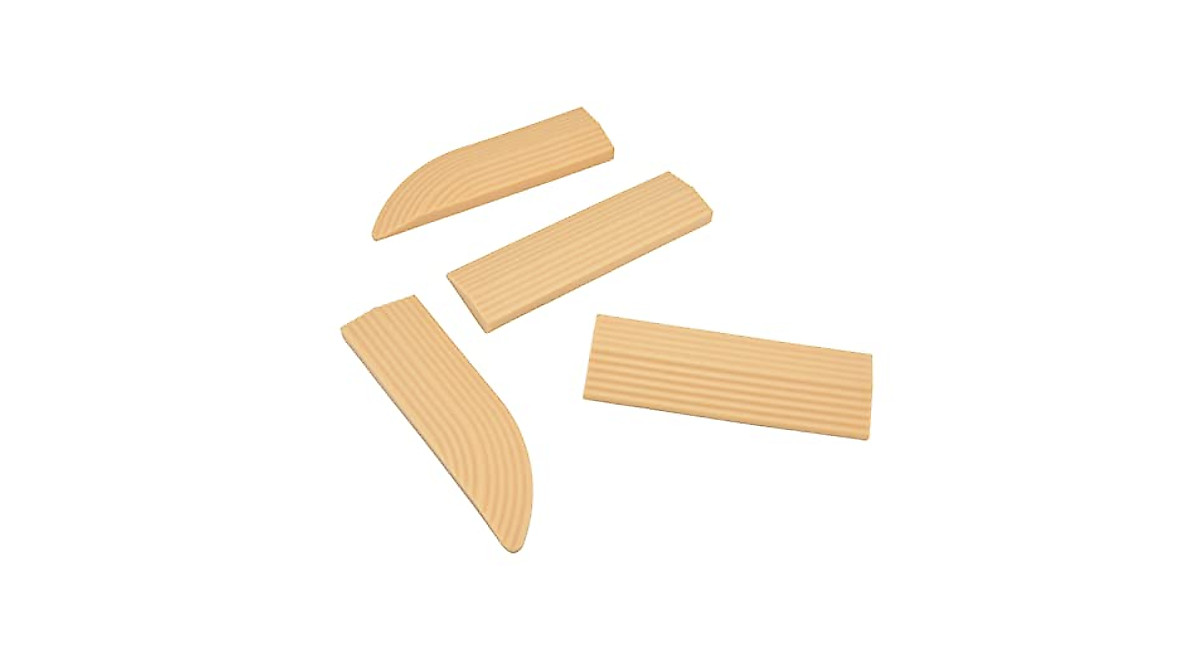 KIZIPO 4PCS Rubber Threshold Strips for Easy Accessibility and Safety
