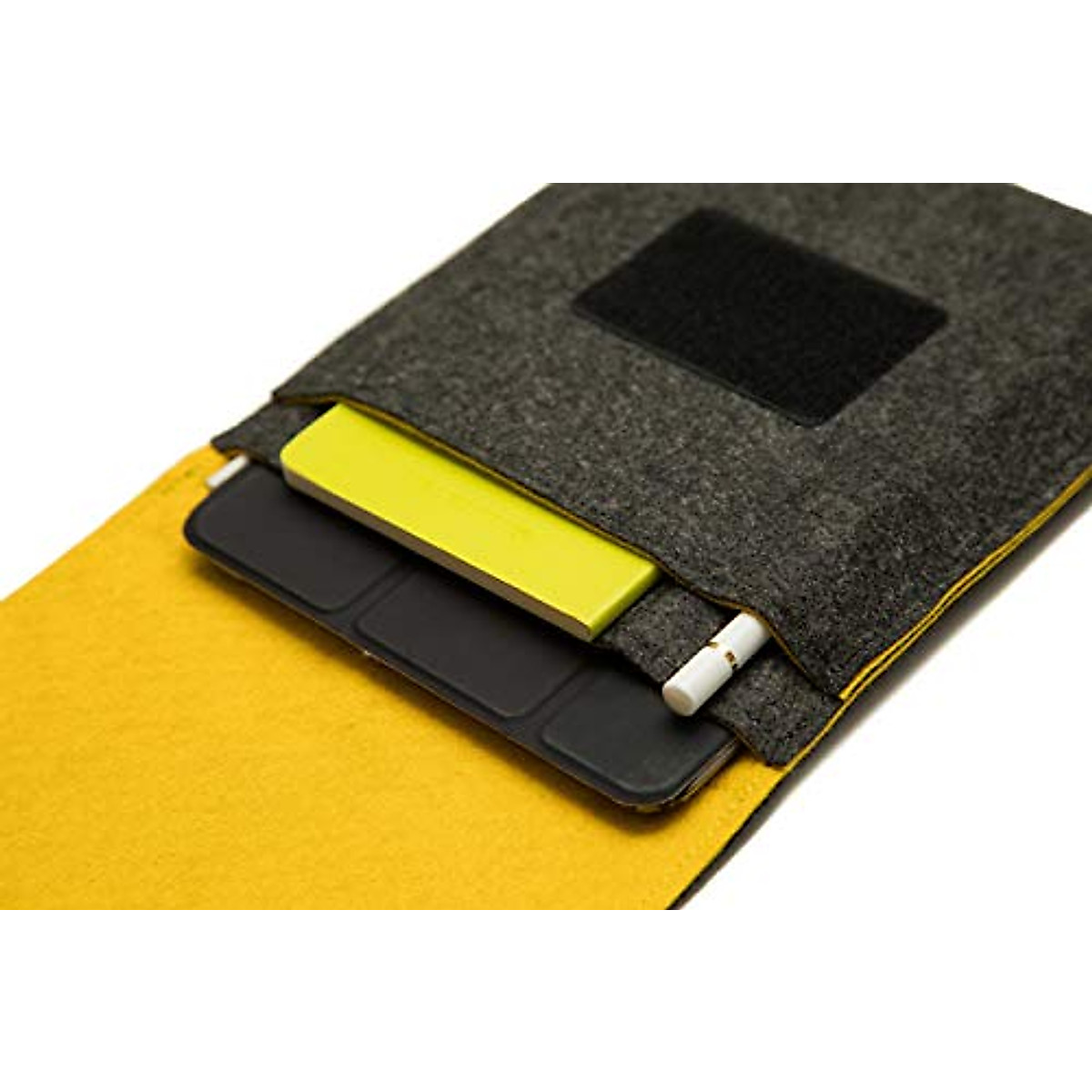 iPad mini Sleeve with Apple Pencil Pocket, Compatible with 2021 iPad mini 6th Generation and Smart Folio