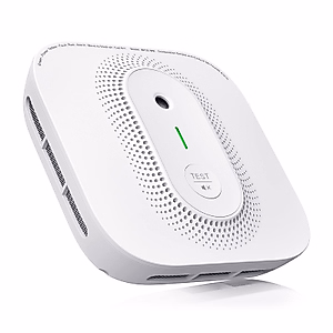 X-Sense Battery Powered Combination Smoke and Carbon Monoxide Detector with Voice Location, Wireless Interconnected Smoke Detector Carbon Monoxide Detector Combo, Model XP02-WR, 6-Pack