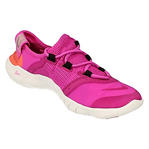 Nike Free RN 5.0 2020 Womens Running Trainers CJ0270 Sneakers Shoes (UK 4 US 6.5 EU 37.5, fire Pink Black Magic Ember 601)