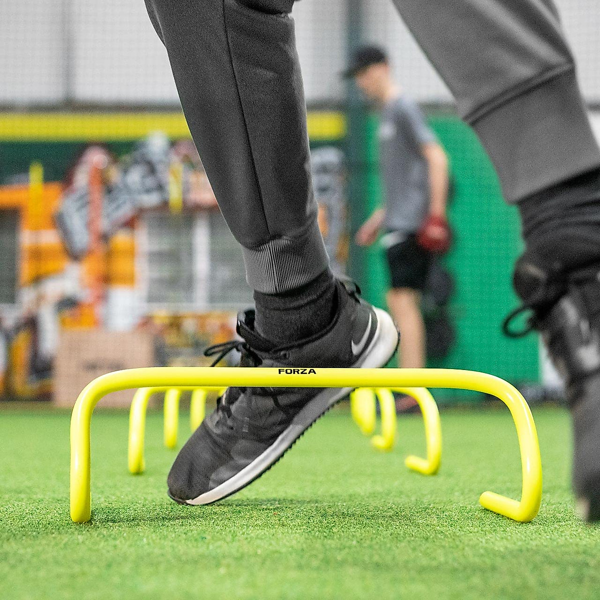 6" SPEED HURDLES - New & Improved Design for Agility Training [Set of 6] [Net World Sports]