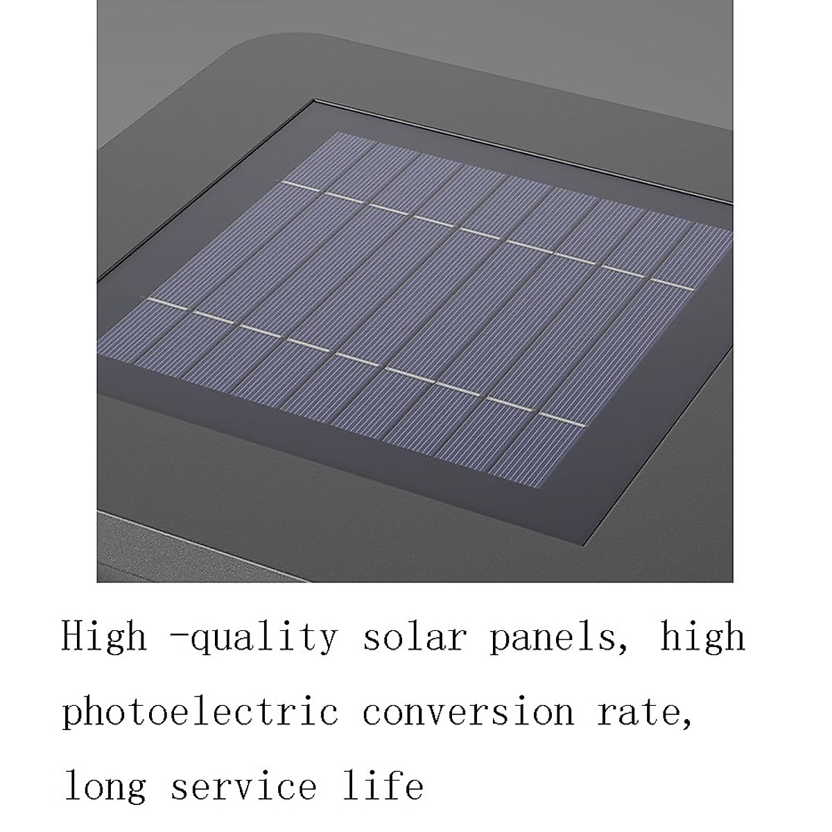 VELLOW Solar Post Lights European -Style Simplicity Outdoor Stigma Lamps 3000K Solar Power Led Exterior Column Lamp Waterproof Post Cap Light Decontorations Landscape Lighting for Patio Porch Railing