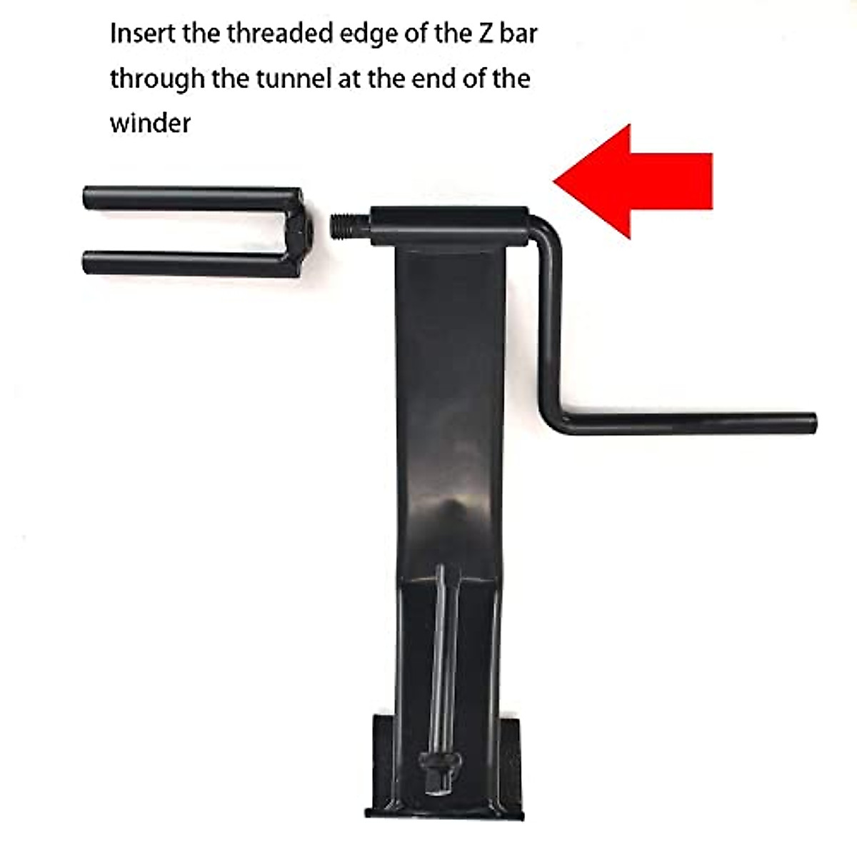 Winch Strap Winder Truck Trailer Flatbed Winch  Cargo Tie-Downs Strap Winder, Roll-up Flatbed Trailer Winch Straps up to 4" Wide, Used in Trailers, Trucks, Warehouses Vans Docks