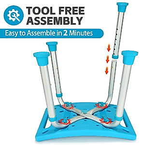 Gillion Shower Chair for Inside Shower 350Lbs, 𝐅𝐫𝐞𝐞 𝐒𝐡𝐨𝐰𝐞𝐫 𝐒𝐜𝐫𝐮𝐛𝐛𝐞𝐫 𝐁𝐮𝐧𝐝𝐥𝐞𝐬, Shower Stool with Tool-Free Assembly Shower Seat for Bathtub Bath Chairs for Elderly and Disabled