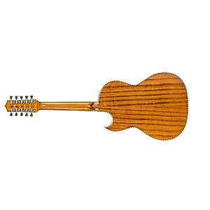 H. Jimenez, 7-String Acoustic-Electric Guitar, Ambidextrous, Red (LBQ1EBF)