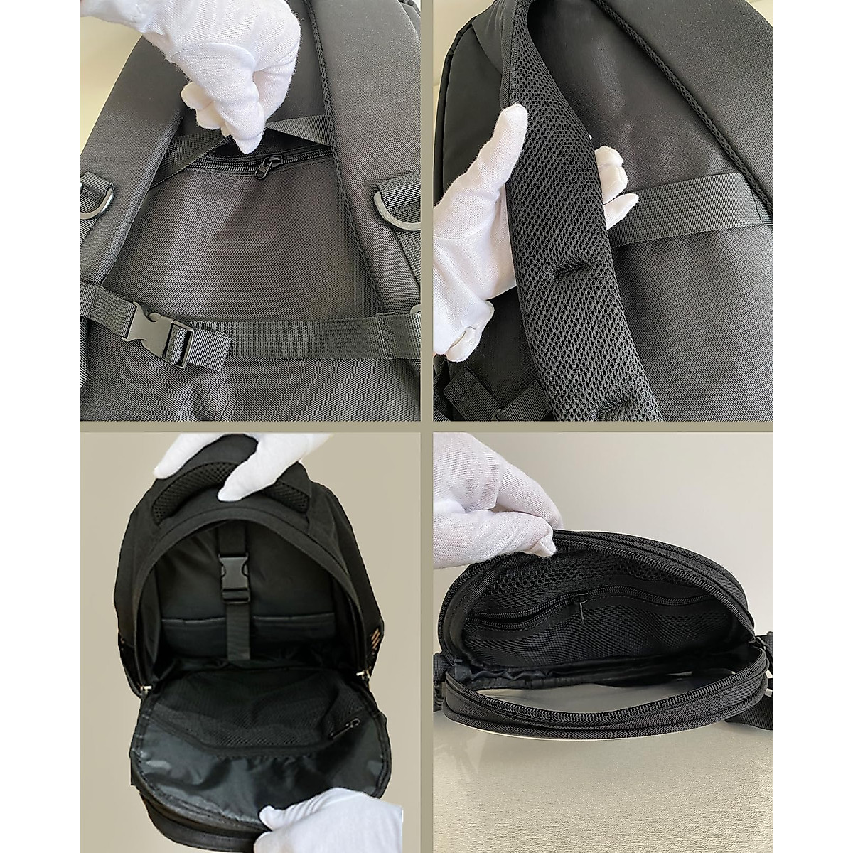 Eien Kaliforua Backpack Ita Bag Pins Display Bag Detachable 2way Unisex