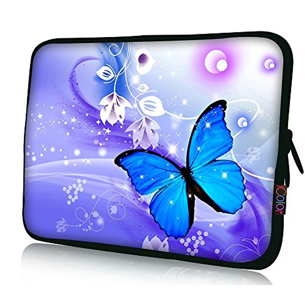 icolor 15" Laptop Sleeve Bag Case 14.5" 15.4" 15.6" inch Soft Neoprene Notebook Protection Sleeve Computer PC Cover Pouch Holder