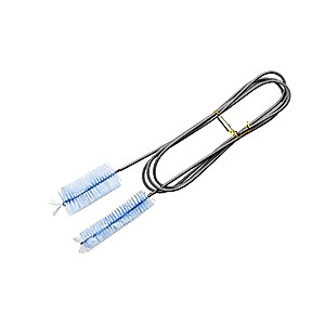AQUANEAT Fish Tank Cleaning Tools, Aquarium Brushes, Pipe Cleaner,Filter Brush,Drain Brush for Home Kitchen, Double Ended, 2pcs