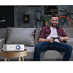 BenQ TH585 1080p Home Entertainment Projector | 3500 Lumens | High Contrast Ratio | Loud 10W Speaker | Low Input Lag for Gaming | Stream Netflix & Prime Video (Renewed)