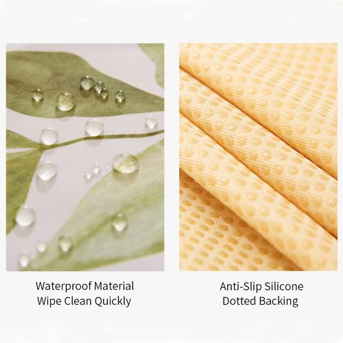 Insular Baby Splat Mat for Under High Chair/Arts/Crafts, Anti Slip and Waterproof Splash Mat for Floor, Portable Picnic Mat, 51x51 Inch, Rabbit